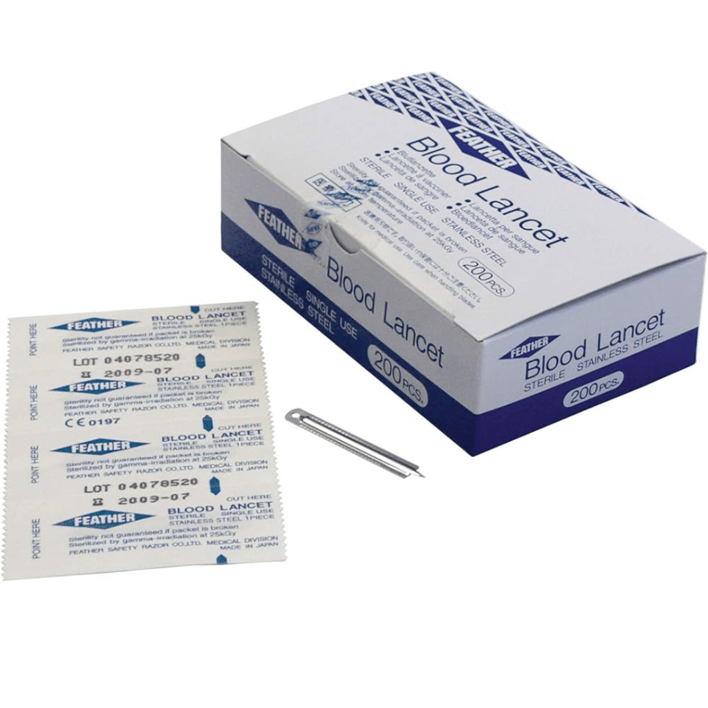 Feather Disposable Blood Lancet - Rafi Sultan Enterprises